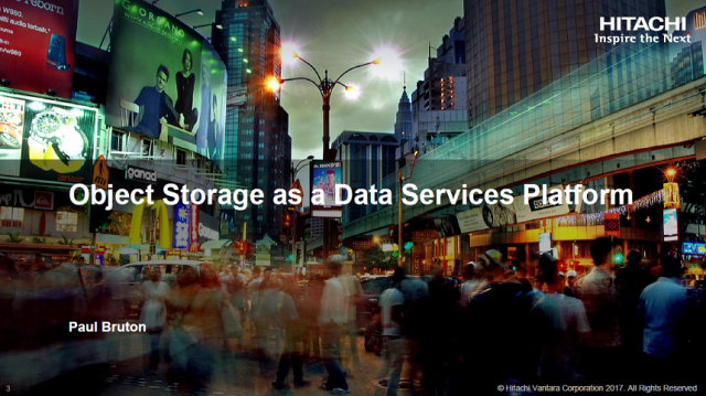 Object Storage as a Data Services Platform | Hitachi Vantara