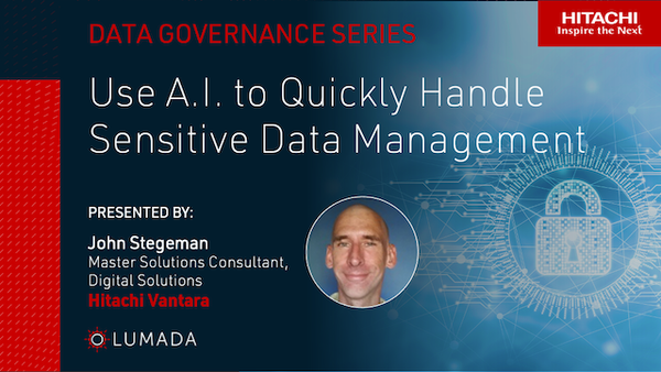 Use A.I. to Quickly Handle Sensitive Data Management | Hitachi Vantara