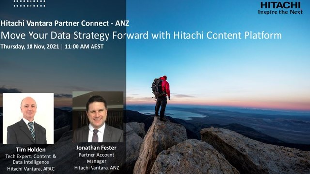 Hitachi Vantara Partner Connect- Move Your Data Backup Strategy Forward ...