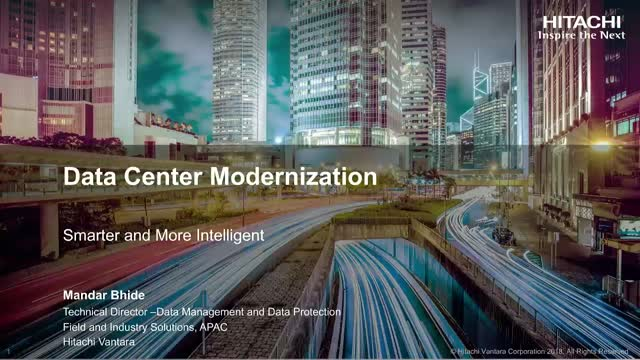 Live for APAC: Modernizing Your Data Center – Smarter & More ...