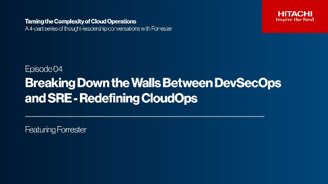 Breaking Down the Walls between DevSecOps and SRE - Redefining CloudOps ...