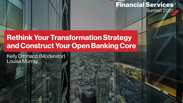 Rethink Your Transformation Strategy and Construct Your Open Banking ...
