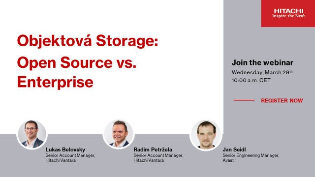 Objektová Storage: Open Source vs. Enterprise | Hitachi Vantara