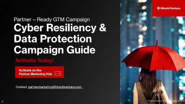 Activate Partner Marketing Campaign - Cyber-Resilience and Data ...