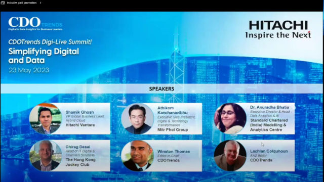 Digi-Live Summit 2023 - Simplifying Digital and Data | Hitachi Vantara